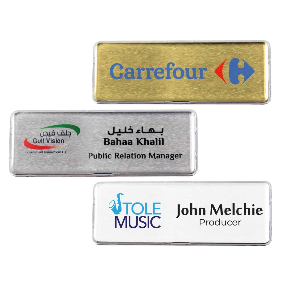 Lens Cover Name Badges | Promotional Gifts Suppliers