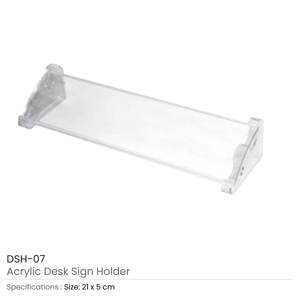 Acrylic Desk Sign Holders | Promotional Gifts Suppliers