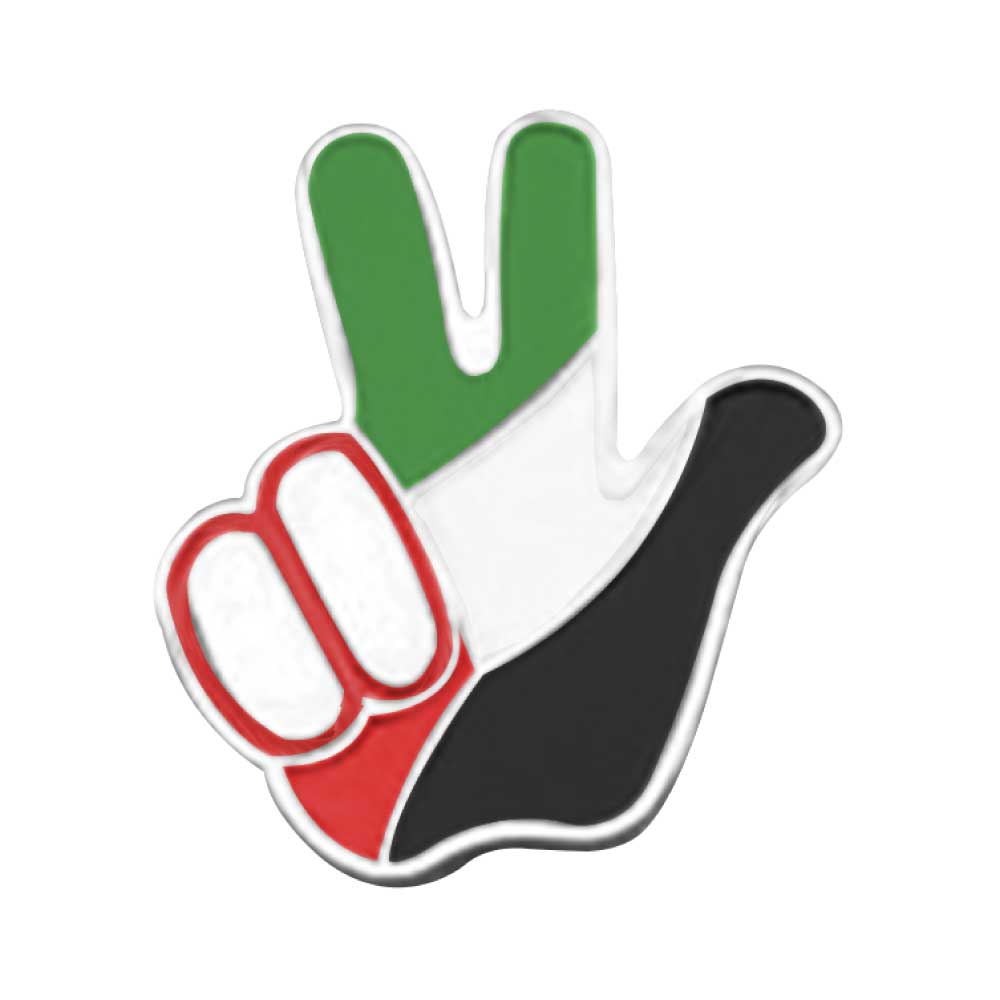 UAE Peace Sign Badges | Promotional Gifts Suppliers