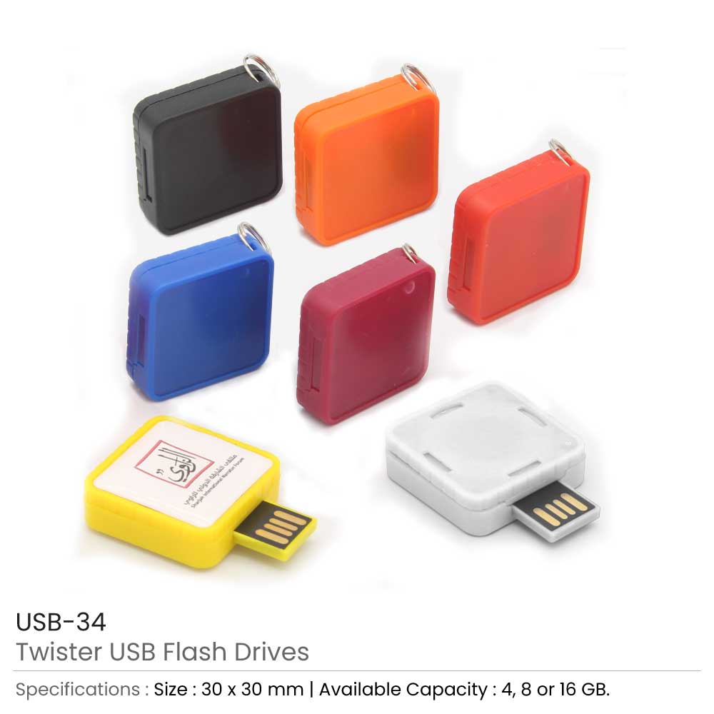 Twister USB Flash Drives | Promotional Gifts Suppliers
